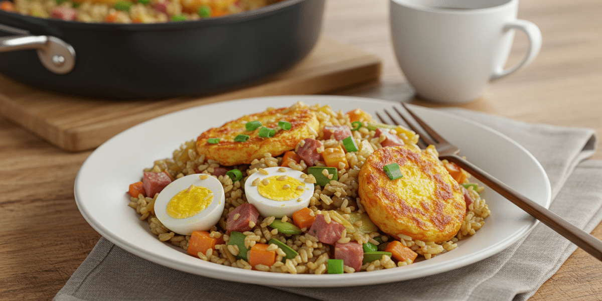 recette riz cantonais sans gluten – rapide et savoureuse