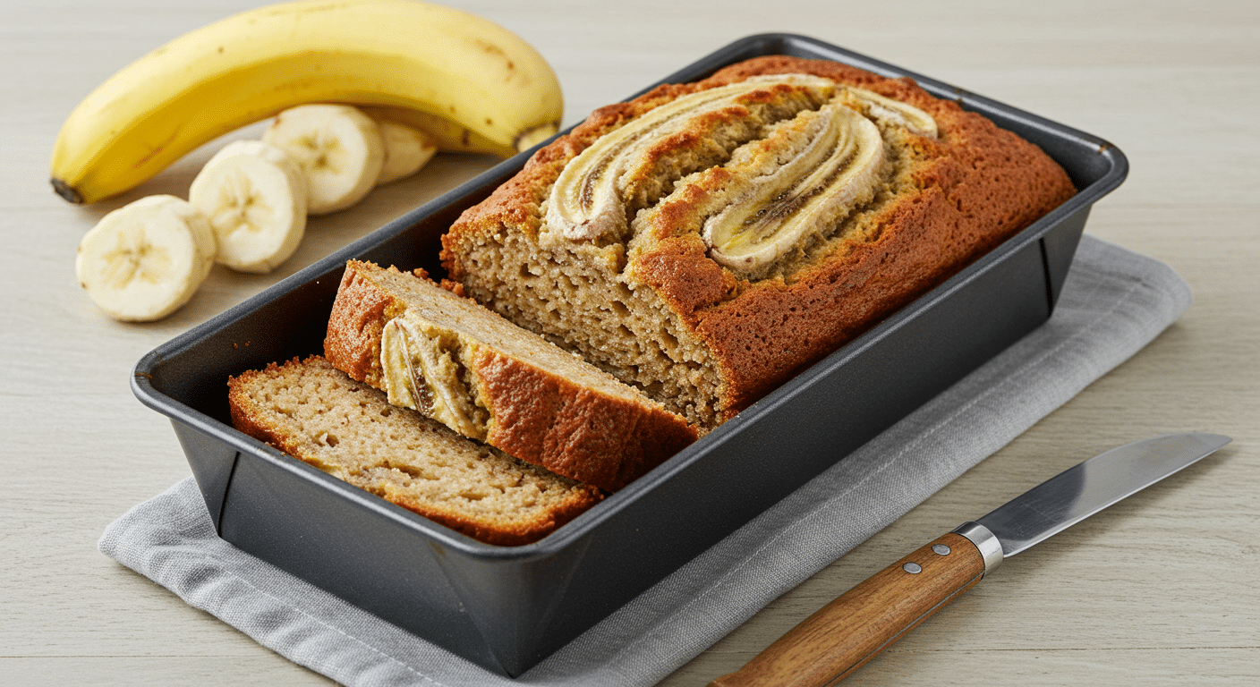 recette banana bread sans lactose moelleux et savoureux
