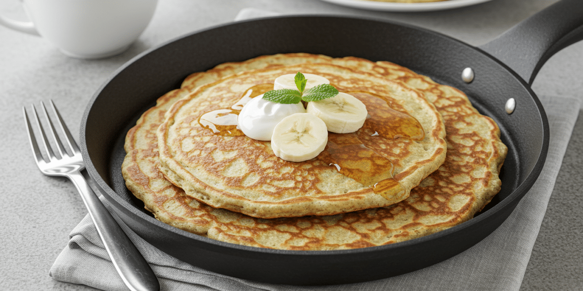 pancake sans oeuf ni gluten moelleux et léger – facile