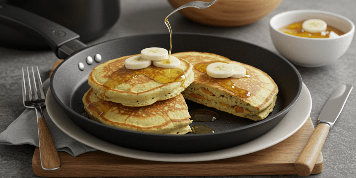 pancake sans oeuf moelleux | recette vegan, rapide