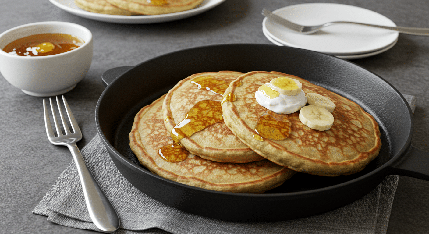 pancake sans oeuf inratable : pancakes moelleux et vegan