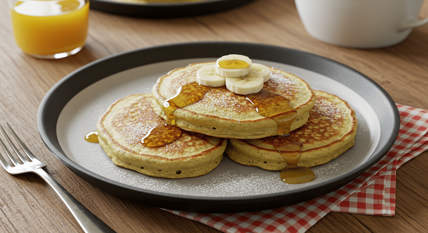 pancake sans oeuf sain : pancakes moelleux et healthy