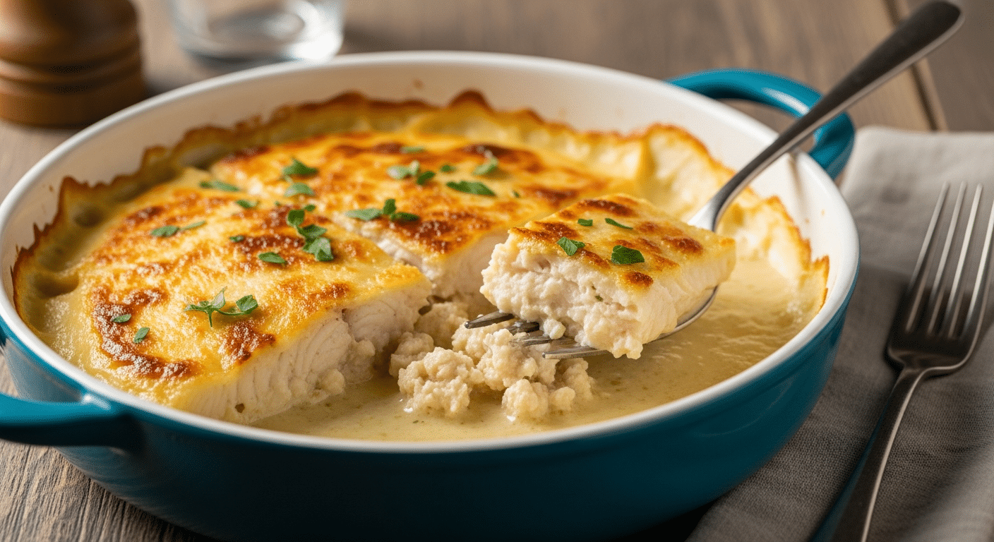 gratin de poisson sans béchamel léger et savoureux