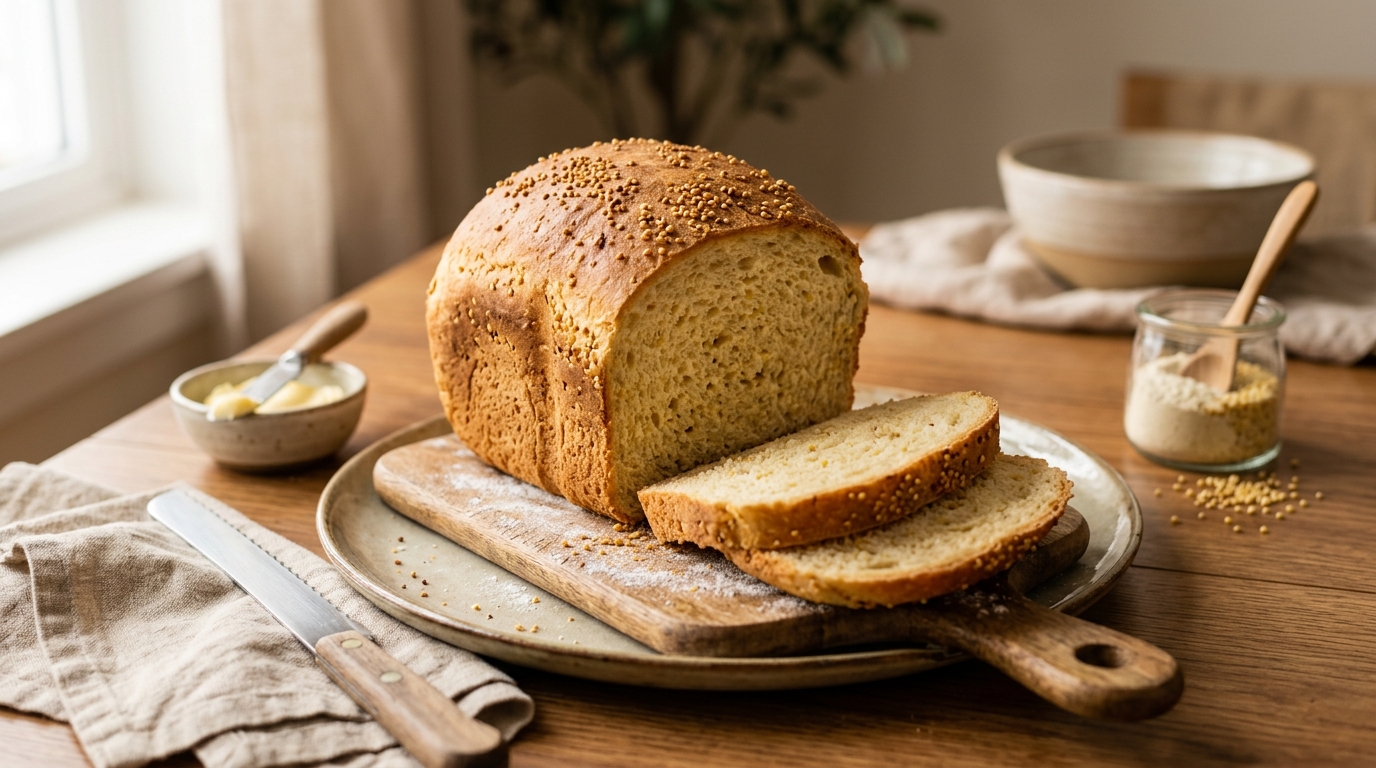 pain millet machine a pain sans gluten : recette facile