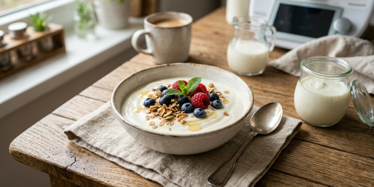 yaourt thermomix sans lactose crémeux maison facile